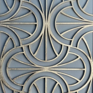 Deco Arches Wooden Inlay Panel: Self Adhesive Furniture Stencil - Etsy