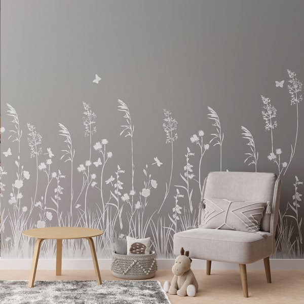 Meadow Wall Murals - Etsy