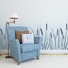 BULRUSH/CATTAIL Allover Wallpaper Stencil. A Reusable Stencil for ...