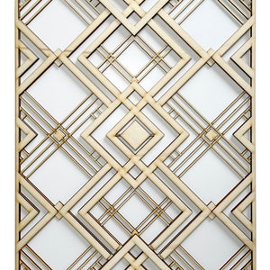 ARGYLE Multi Layered Wooden Inlay Only Panel for Furniture. Self ...