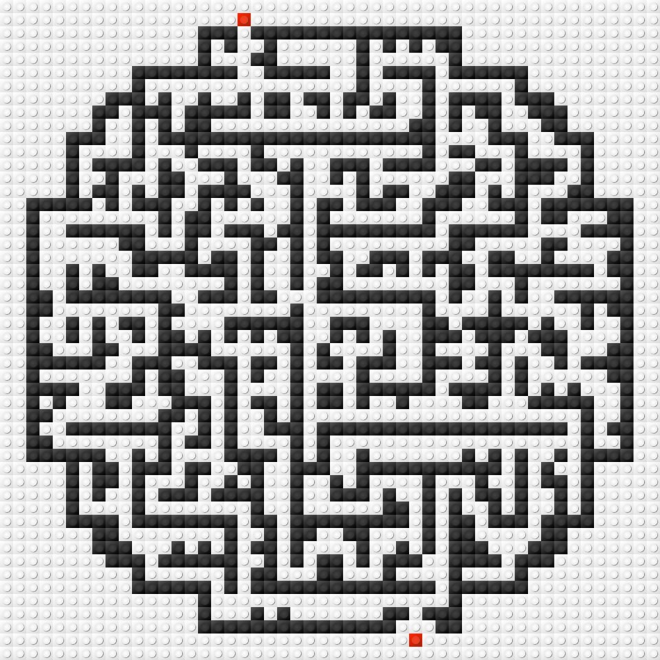 Brick-a-maze 40cm40cm DIY Brick Maze Boxset Puzzle - Etsy