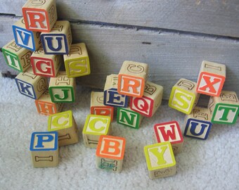 Individual Block Letters - Etsy