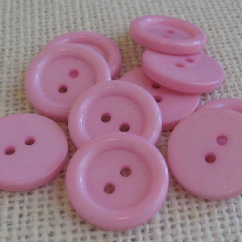 Pastel Pink Buttons - Etsy