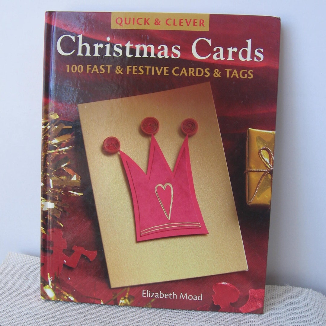 Quick and Clever Christmas Cards Hardback 100 Fast and Festive - Etsy