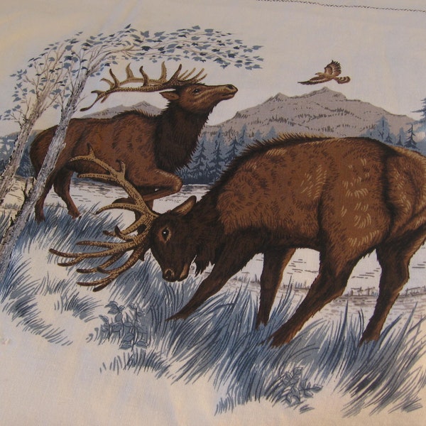 Cranston Wildlife Fabric - Etsy