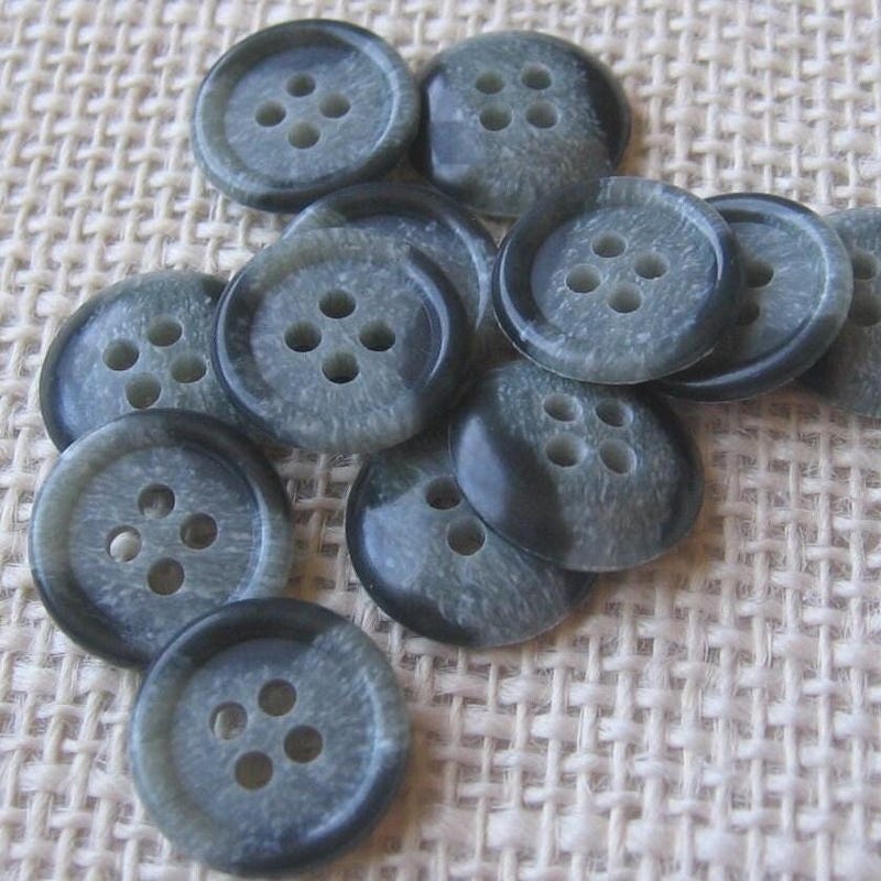 Two Tone Buttons - Etsy