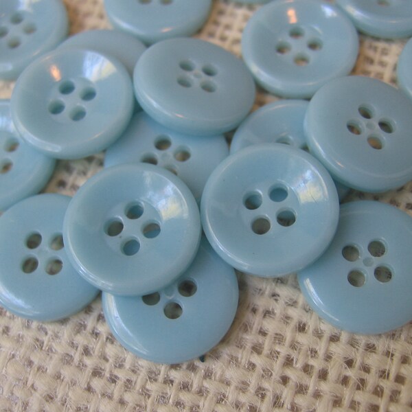Blue Buttons - Etsy