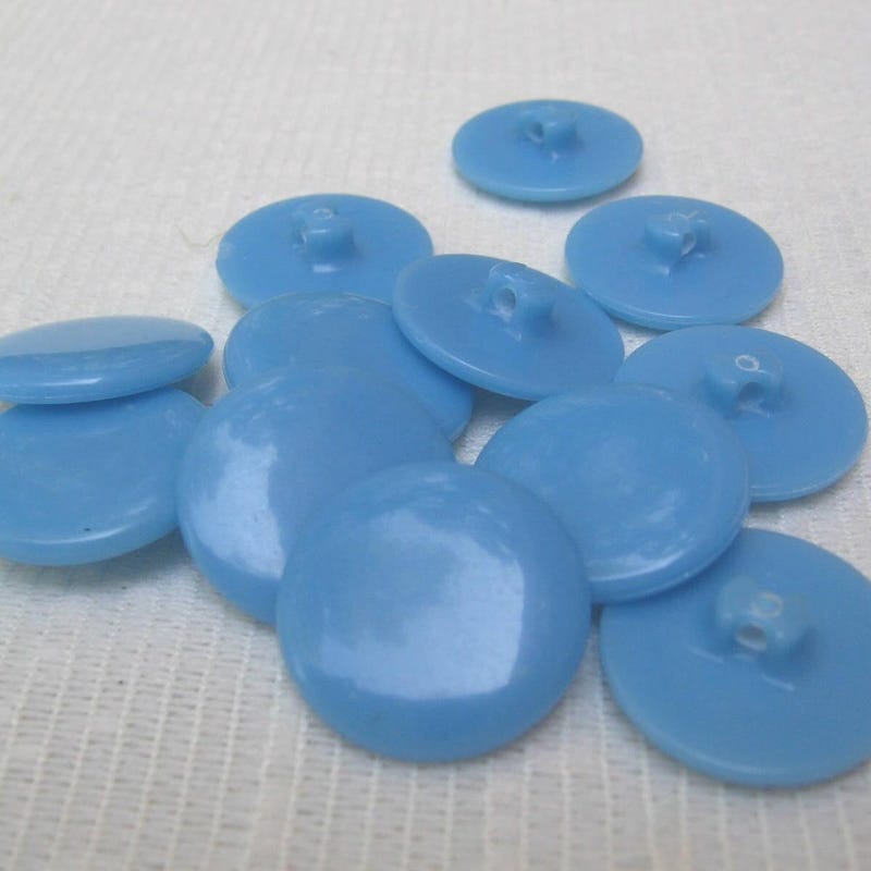 3/4 Inch Button Blue - Etsy