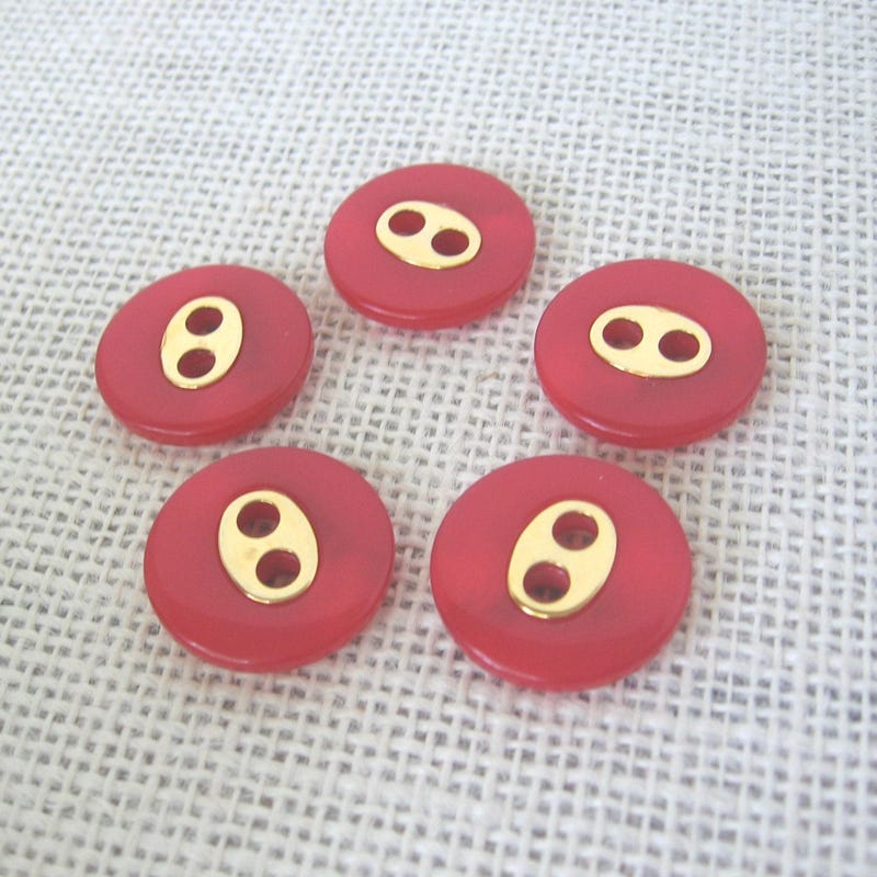 Two Tone Buttons - Etsy