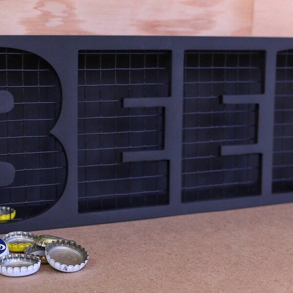 Bottle Cap Holder - Etsy