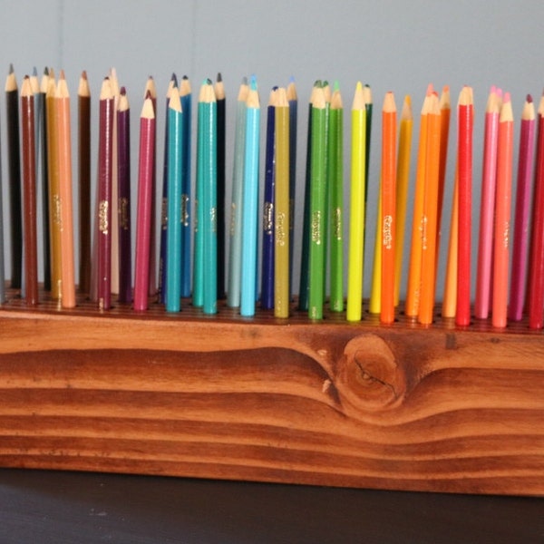 Colored Pencil Holder - Etsy