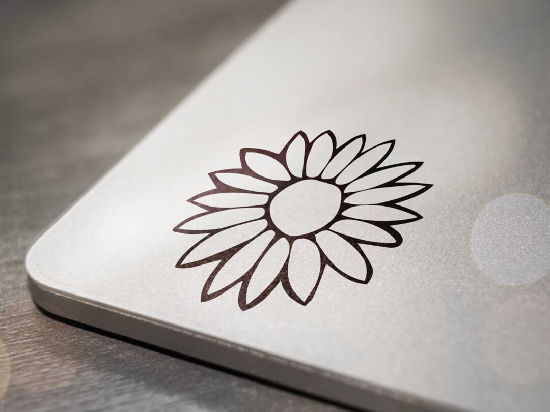 Flower Laptop Decal Sticker - Etsy