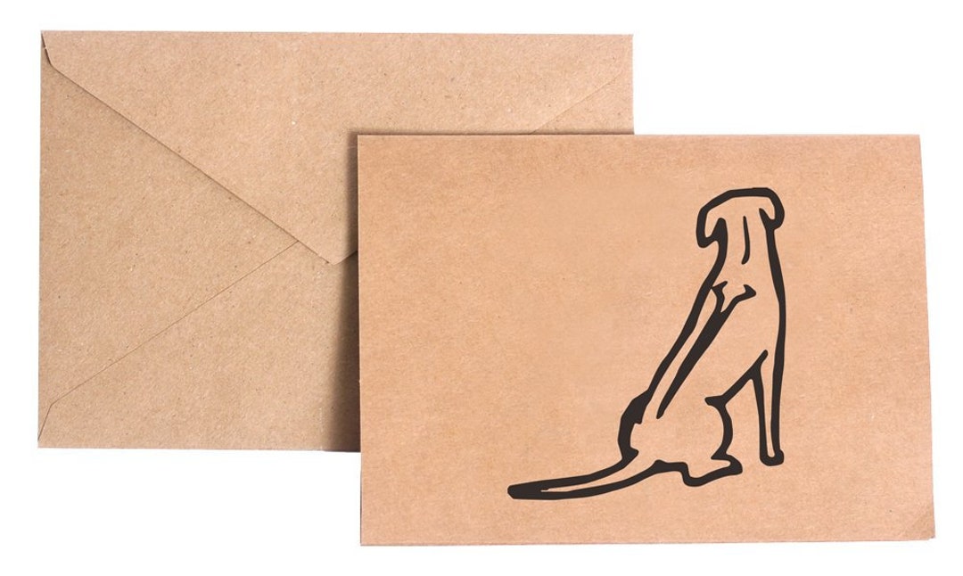 Rhodesian Ridgeback Cards | Rhodesian Ridgeback Stationery Note Card ...