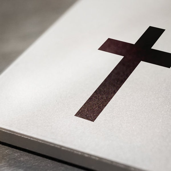 Cross Vinyl Decal - Etsy