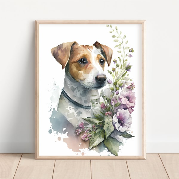 Jack Russell Art - Etsy