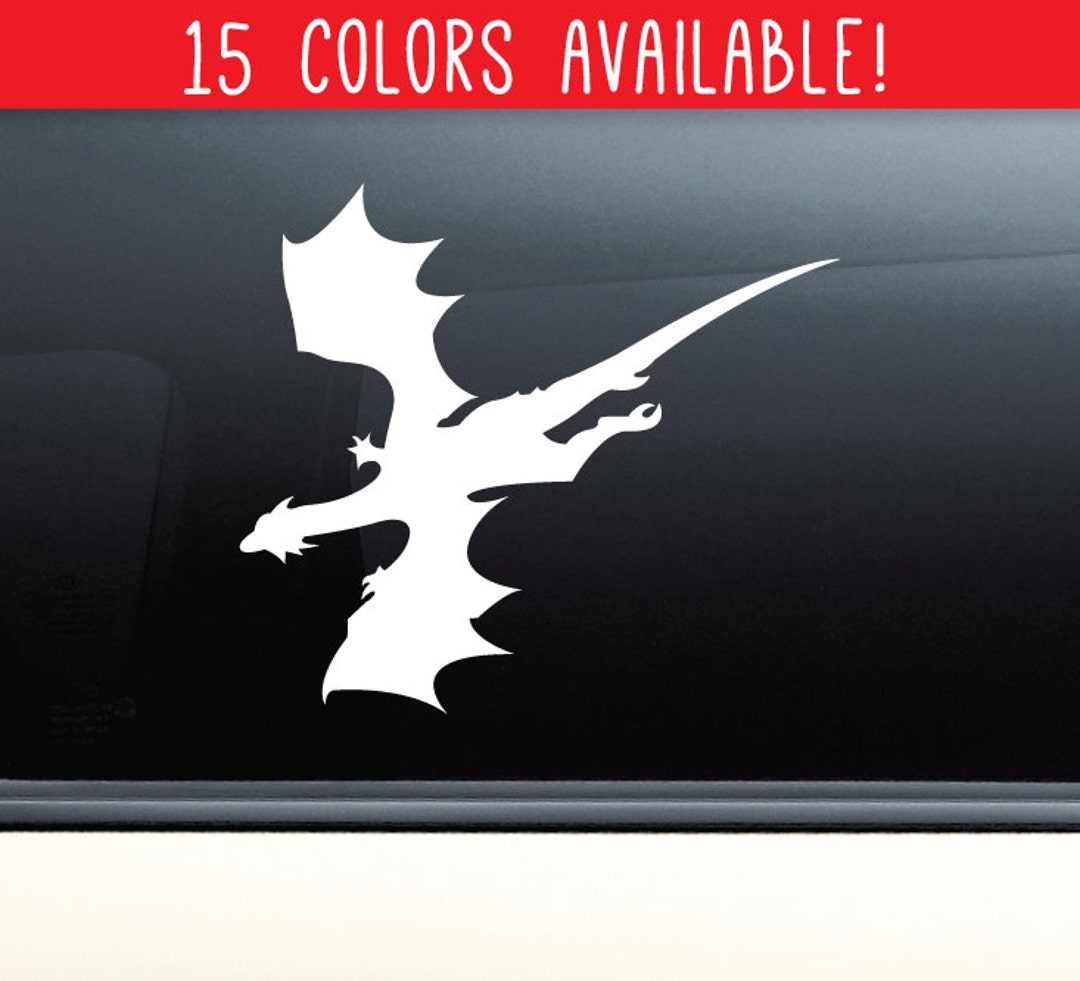 Dragon Vinyl Decal Laptop Car Truck Bumper Window Sticker - Etsy