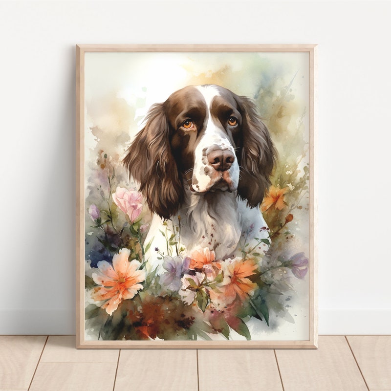 Springer Spaniel Art - Etsy