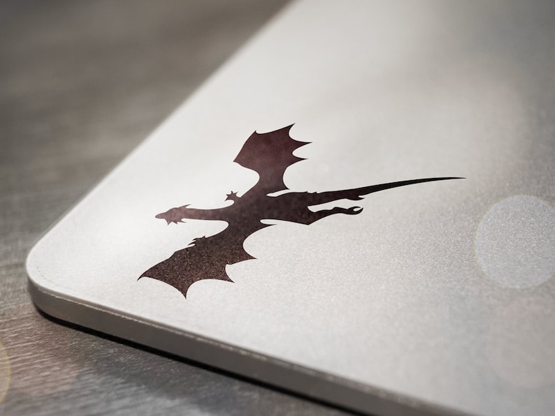 Dragon Laptop Decal Sticker - Etsy