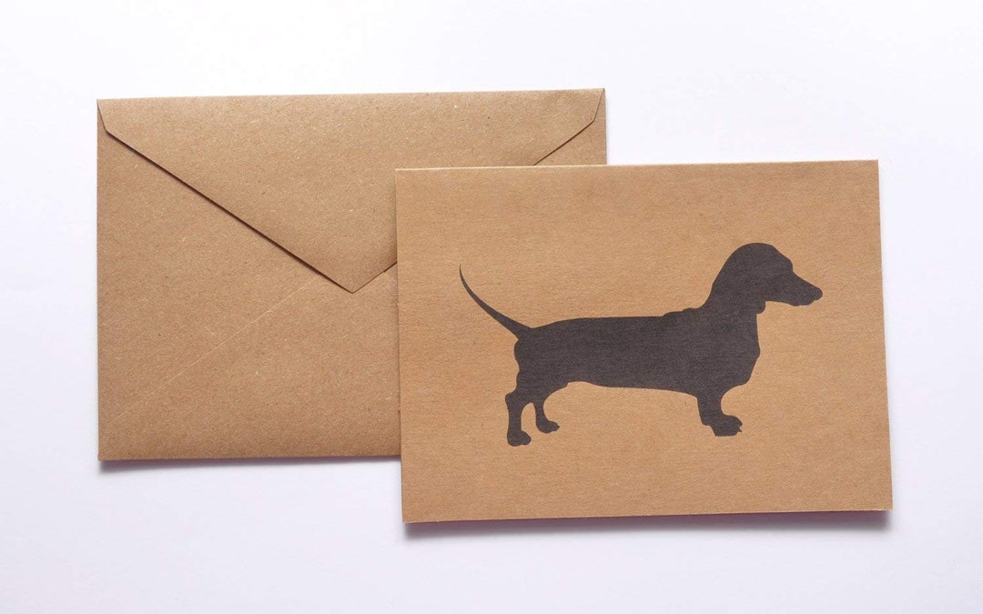 Dachshund Cards | Dachshund Owner Gift | Dachshund Stationery Note Card ...
