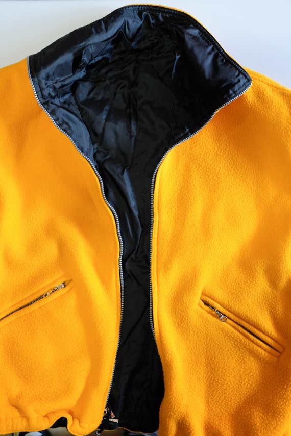RARE Alpha Industries yellow sherpa reversible jacket - Gem