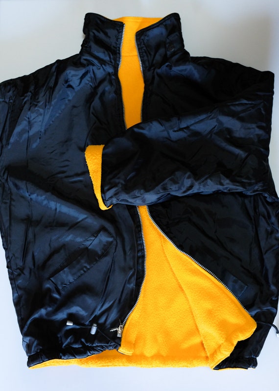 RARE Alpha Industries yellow sherpa reversible jacket - Gem