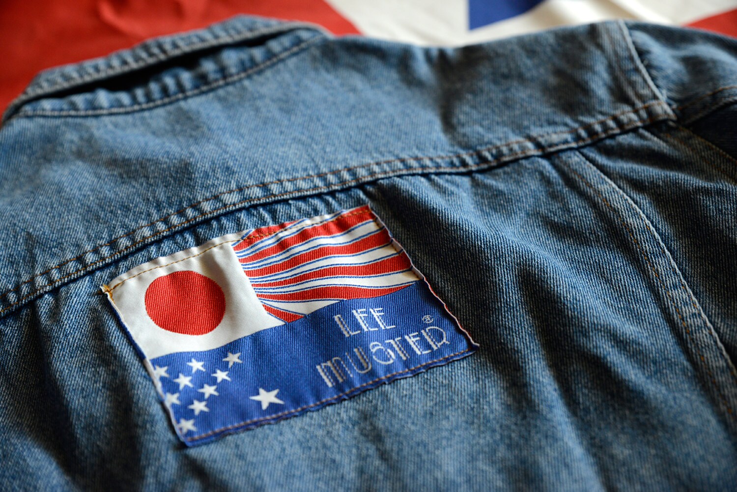 Denim Children Jacket Japan Back Patch 3/4 Years - Etsy