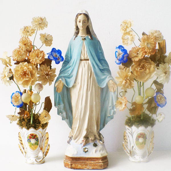 Virgin Mary French - Etsy