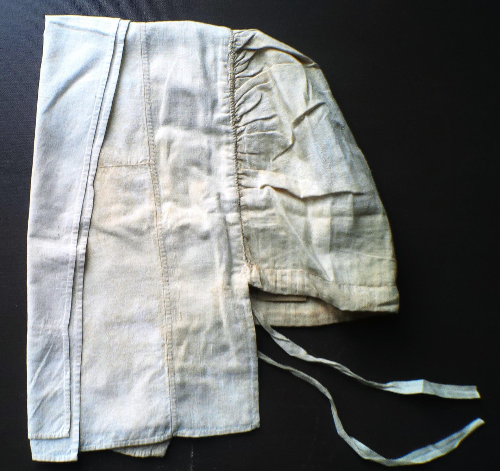 19th Century Nun's Bonnet: French Convent Relic With Wax Seal - Etsy