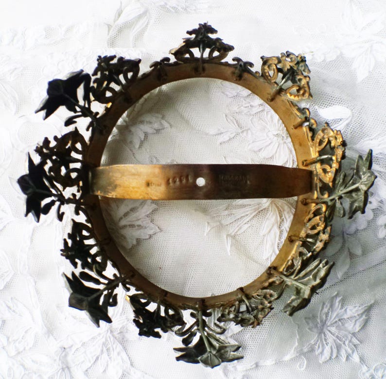 Large 19th Century French Marian Crown – Gilded Brass – Immaculate ...