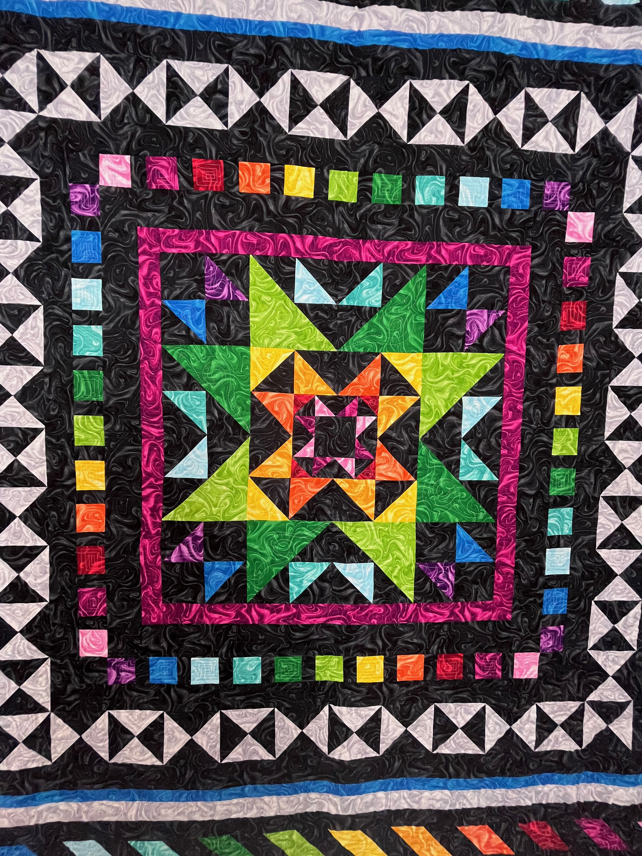 Follow the Rainbow Quilt Pattern - Etsy