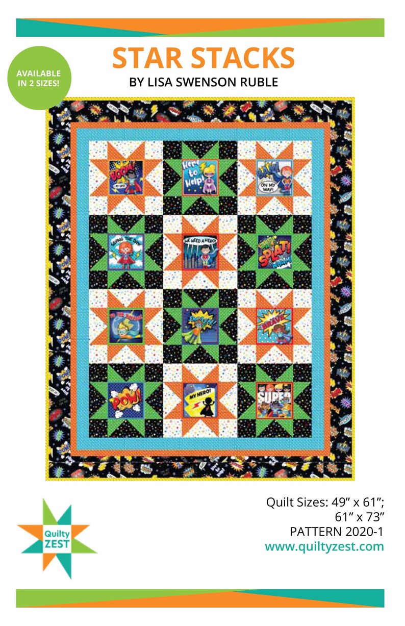 Star Stacks Quilt Pattern - Etsy