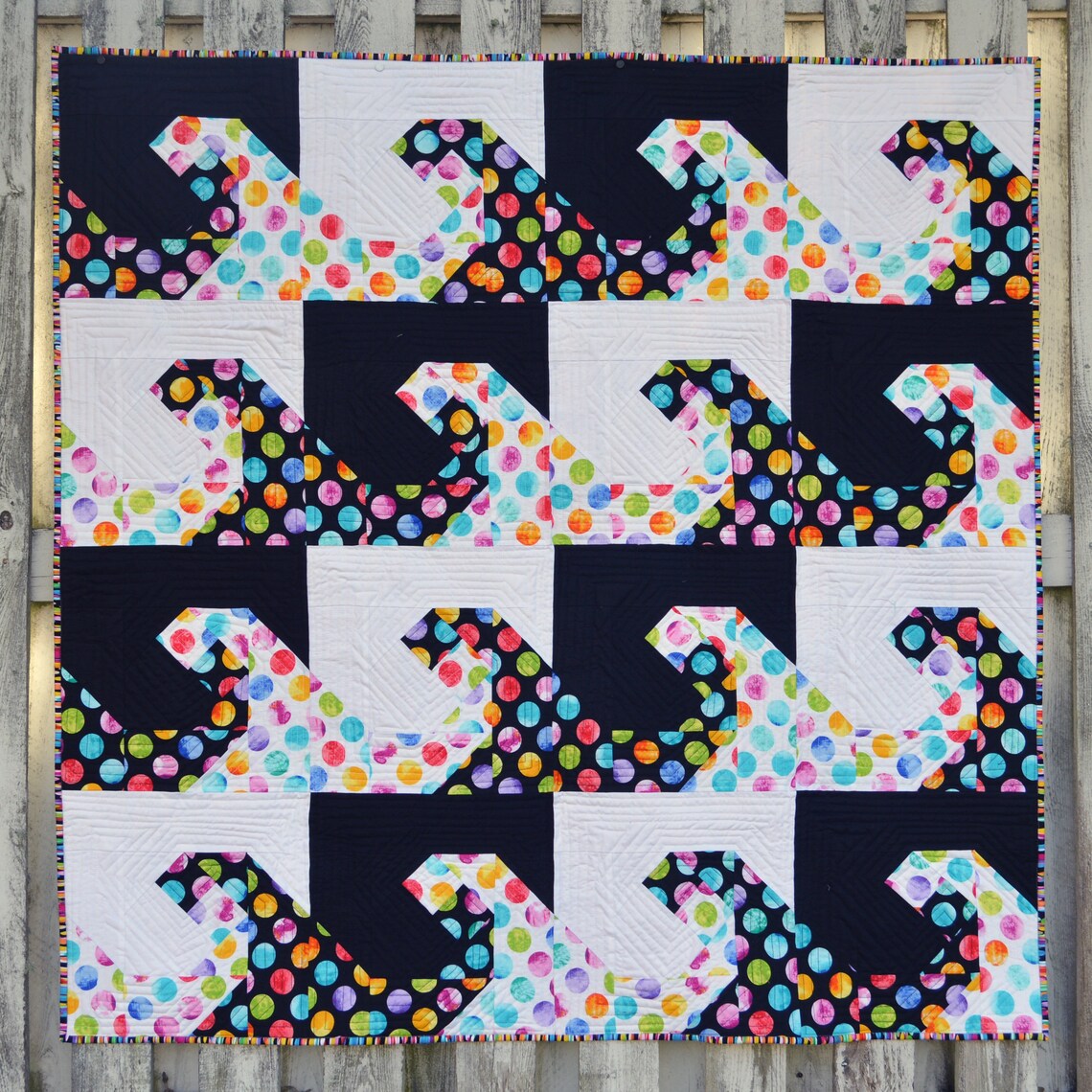 Rolling Waves Quilt Pattern - Etsy