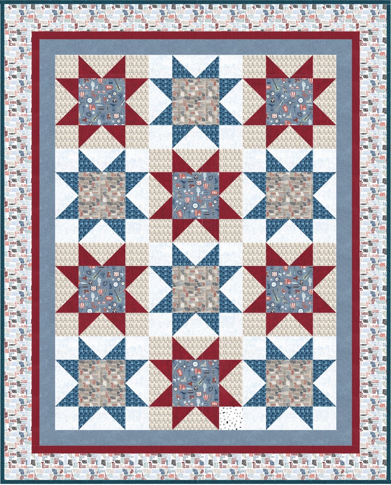 Star Stacks Quilt Pattern - Etsy
