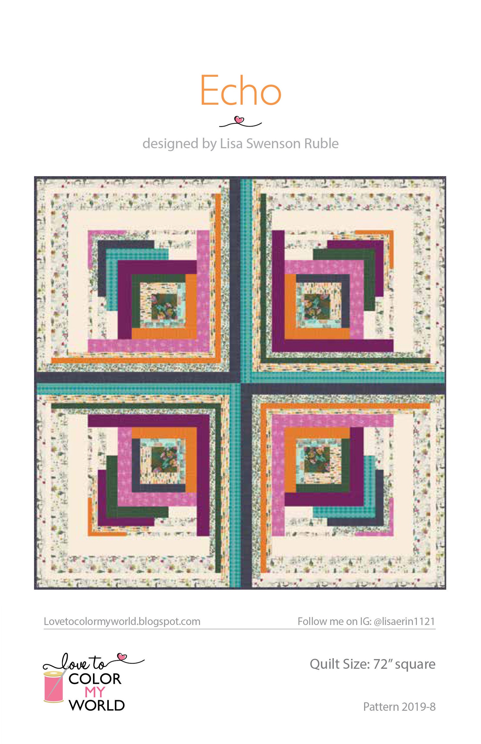 Echo Quilt Pattern - Etsy