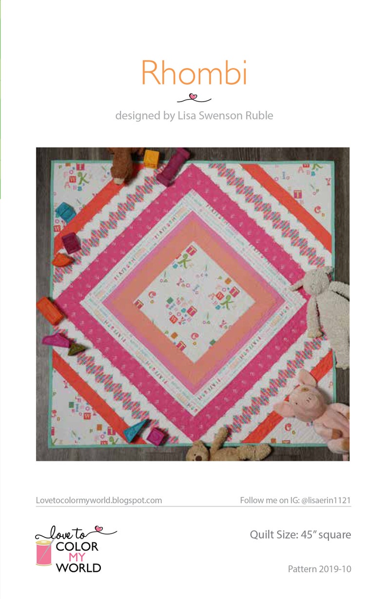 Rhombi Quilt Pattern - Etsy