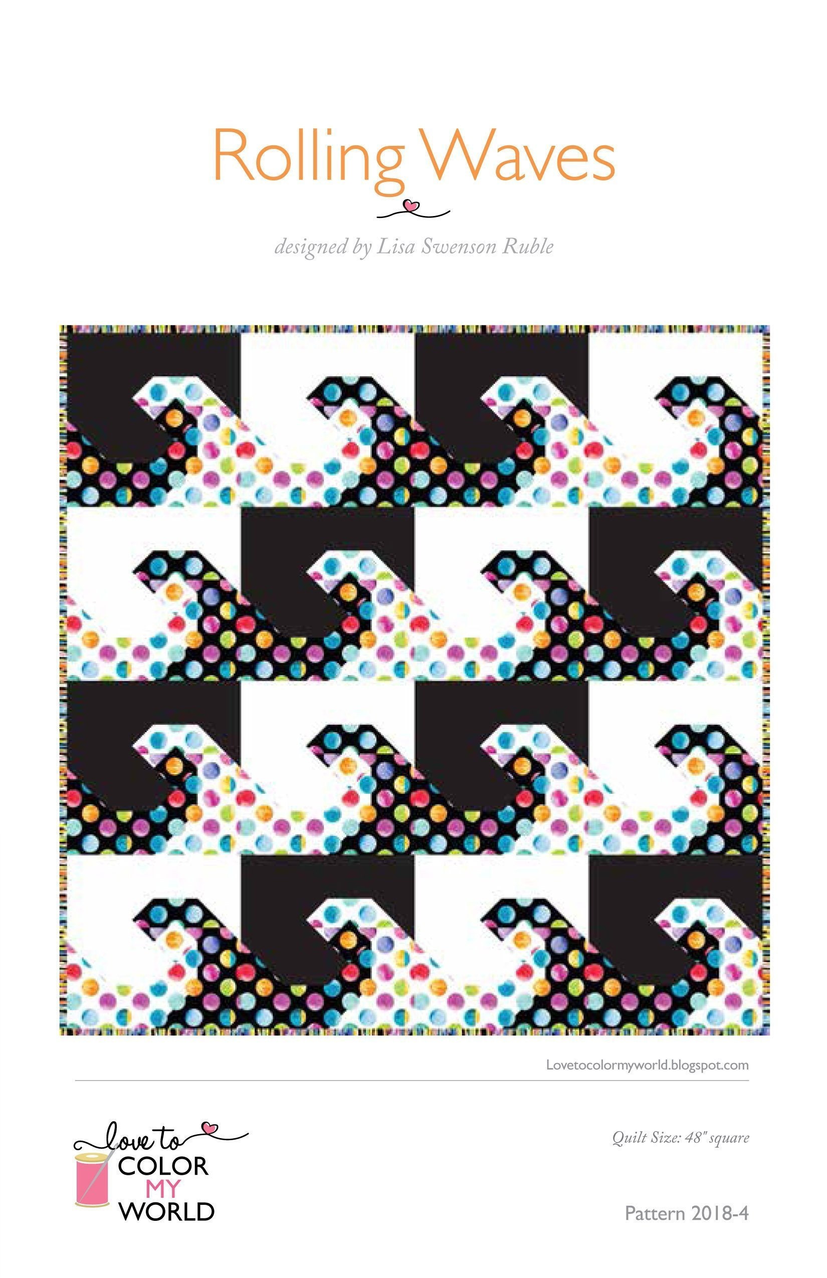 Rolling Waves Quilt Pattern - Etsy