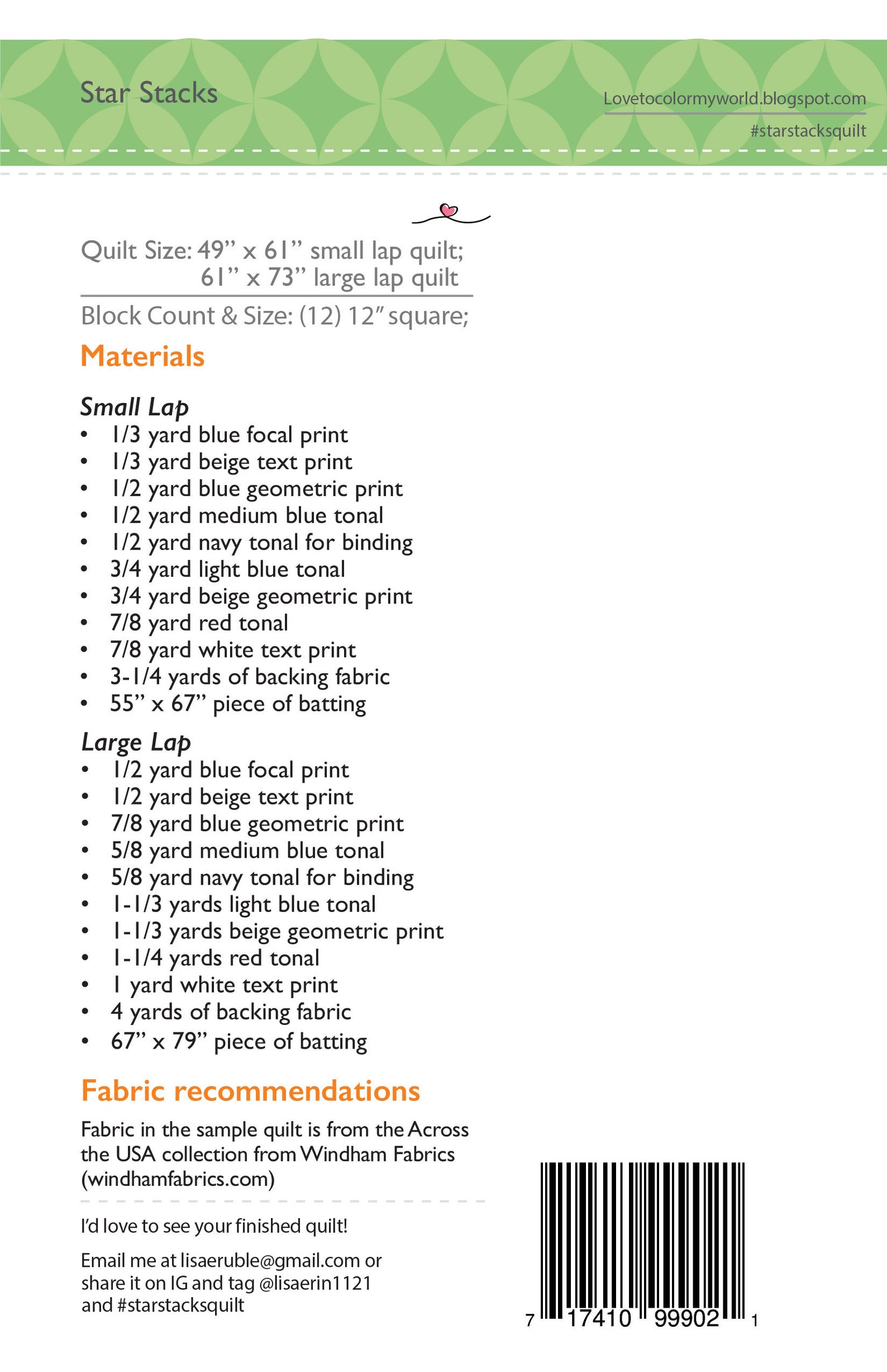 Star Stacks Quilt Pattern | Etsy