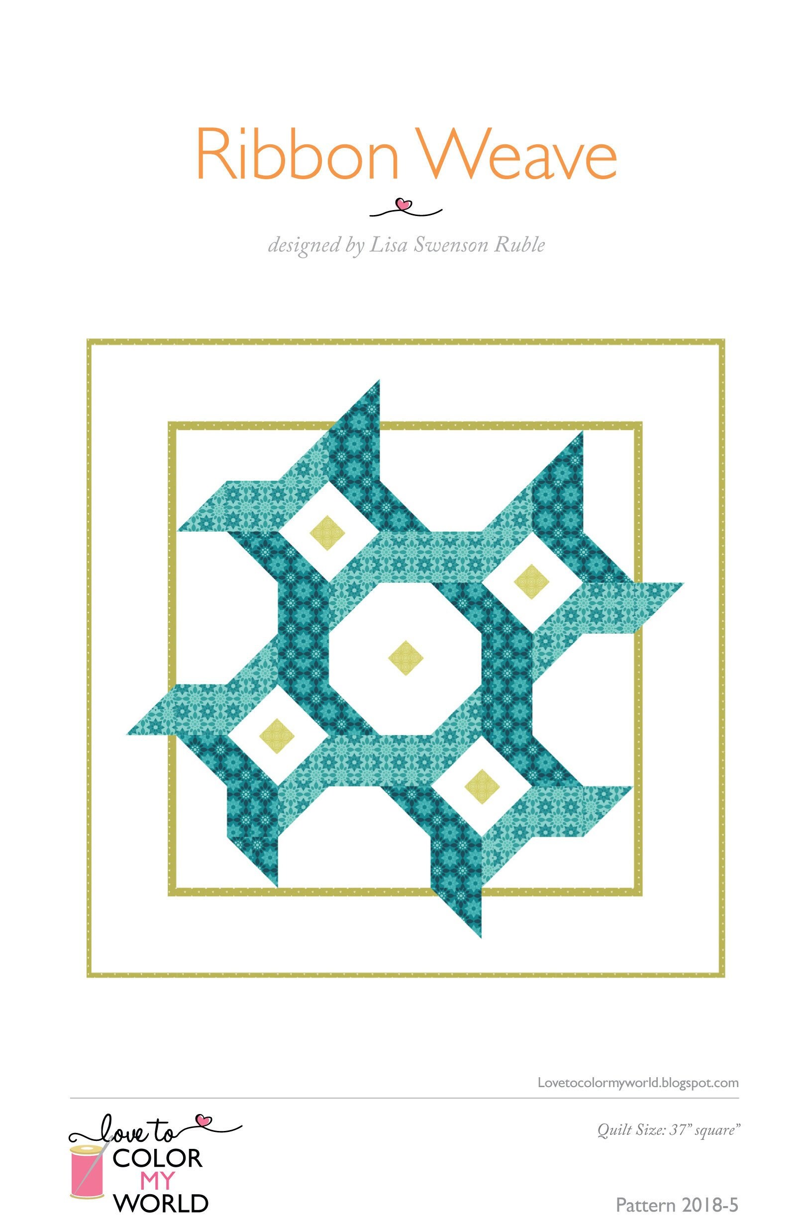 Ribbon Weave Quilt Pattern - Etsy