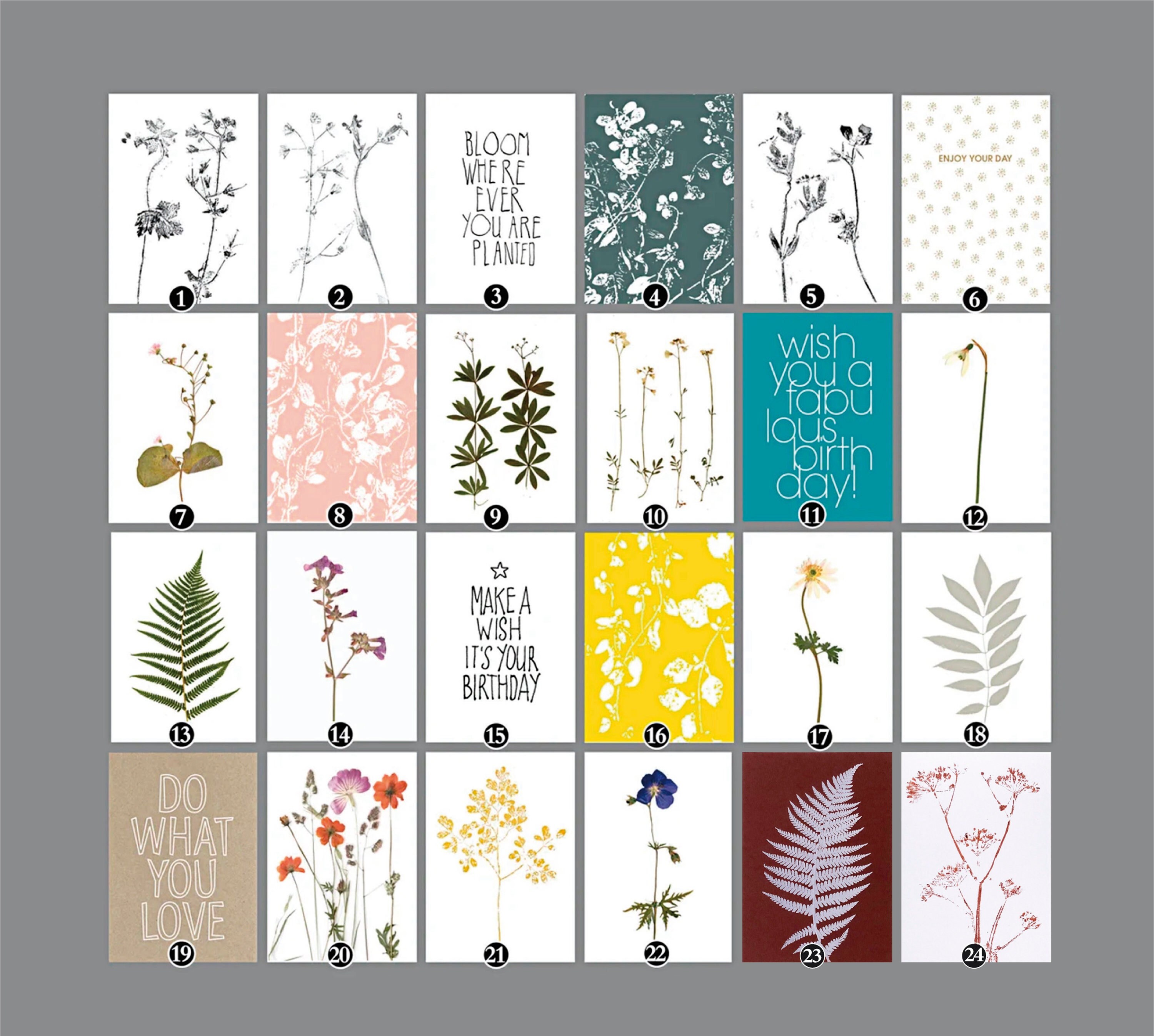 Postcards M I X & M A T C H Choose Your Quantity and - Etsy