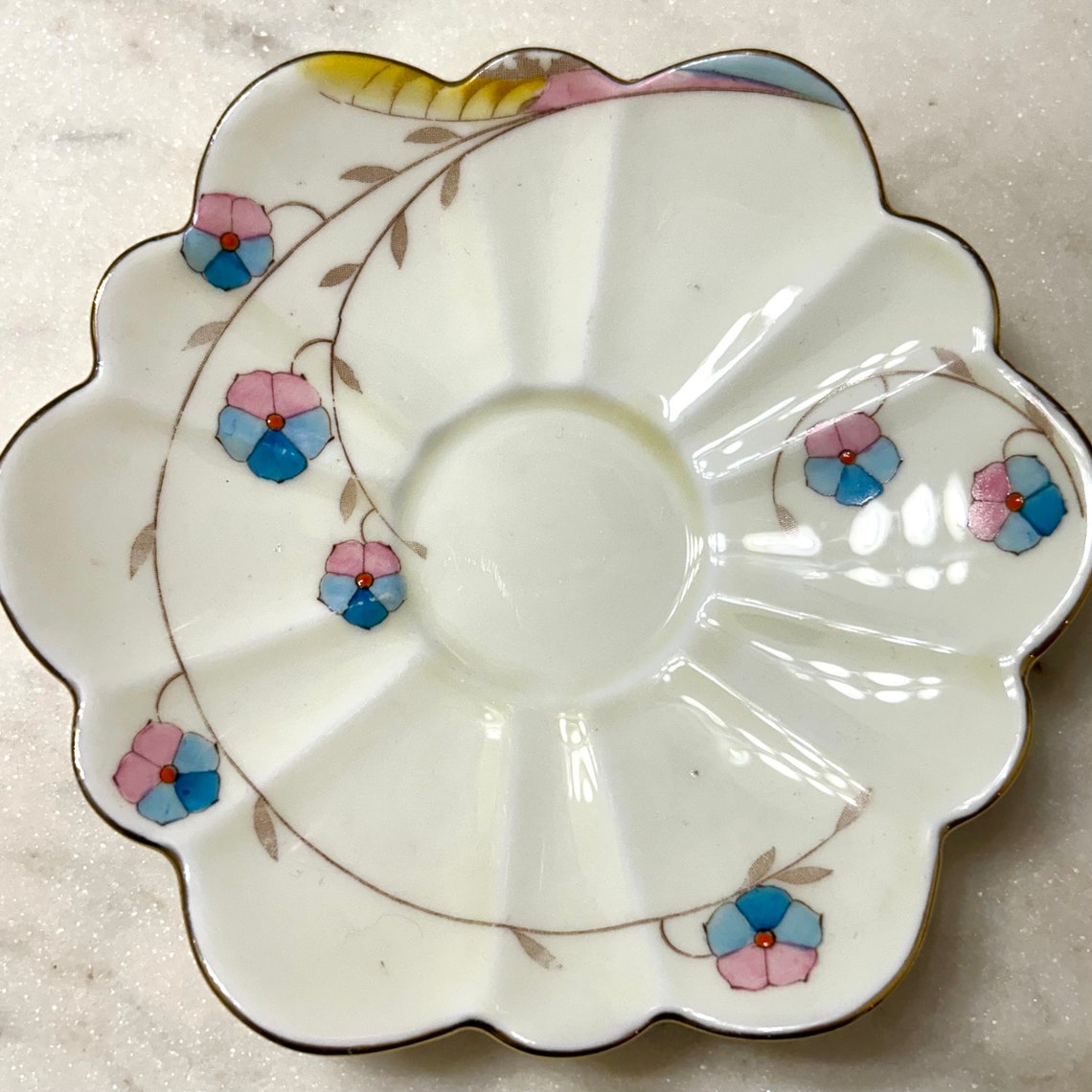 Paragon Florette Art Nouveau Hand Painted Tea Cup and Saucer - Etsy