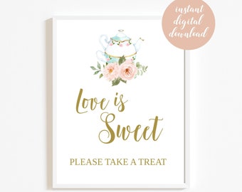 Sweet Tea Sign Printable | Etsy