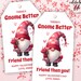 Valentine's Day Gnome Gift Tag Template, Editable Gnome Better Friend ...