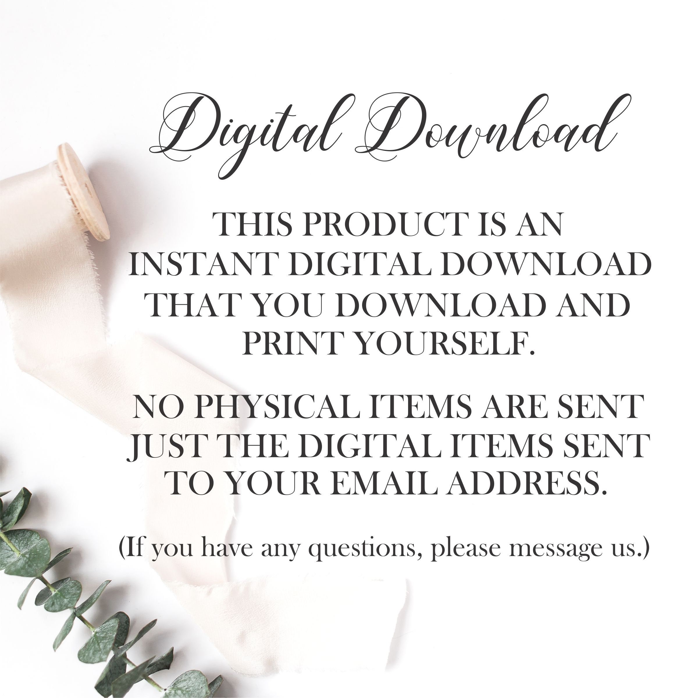 Printable Botanical Bookmarks DIY Greenery Bookmark Digital - Etsy ...