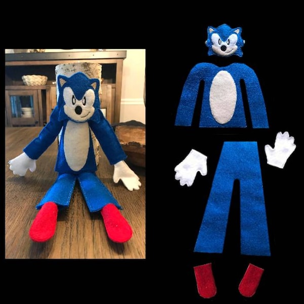 Sonic Costume - Etsy
