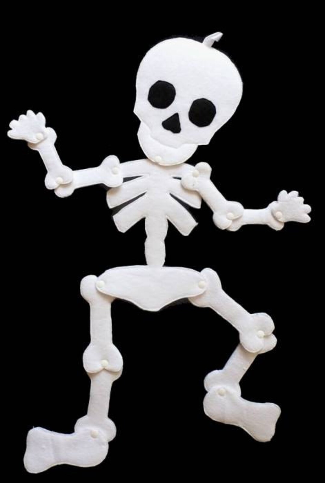 In Hoop Skully the Skeleton - Etsy