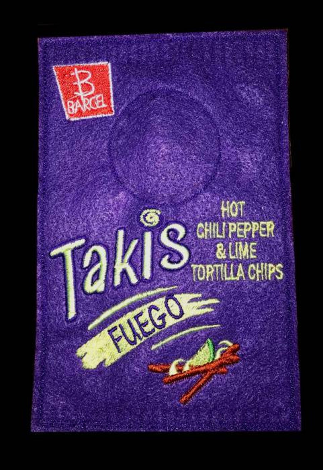 In Hoop 12 Christmas Doll Costume Purple Takis - Etsy