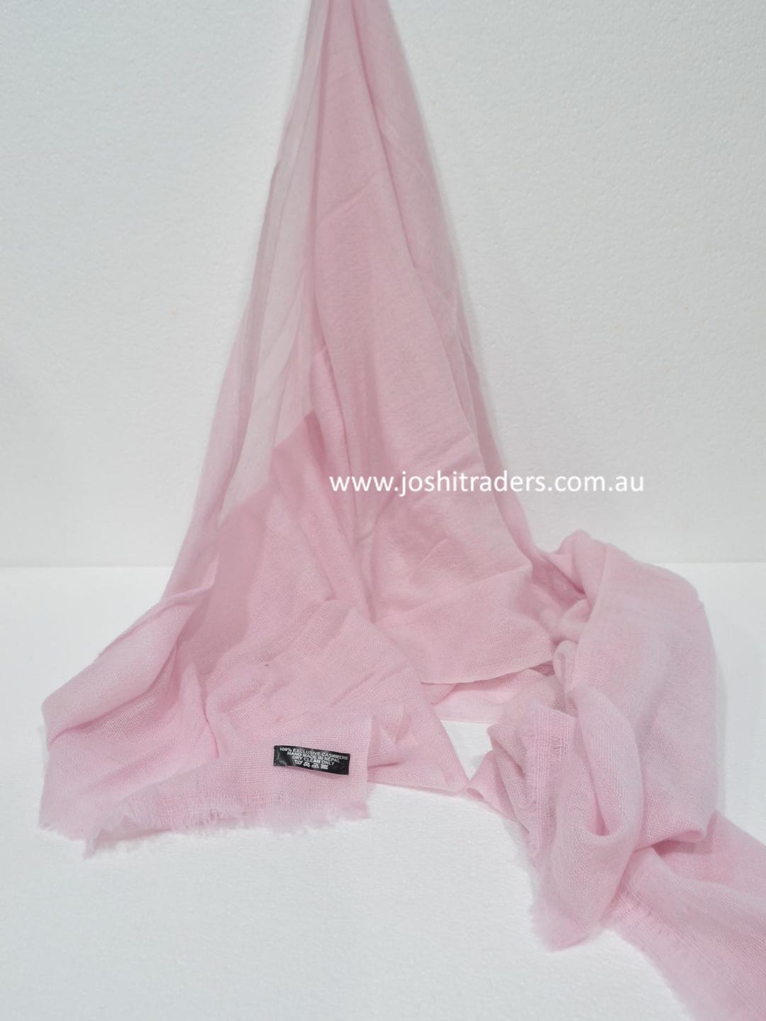 Baby Pink Pashmina Shawl, Handwoven Nepalese Cashmere Scarf - Etsy