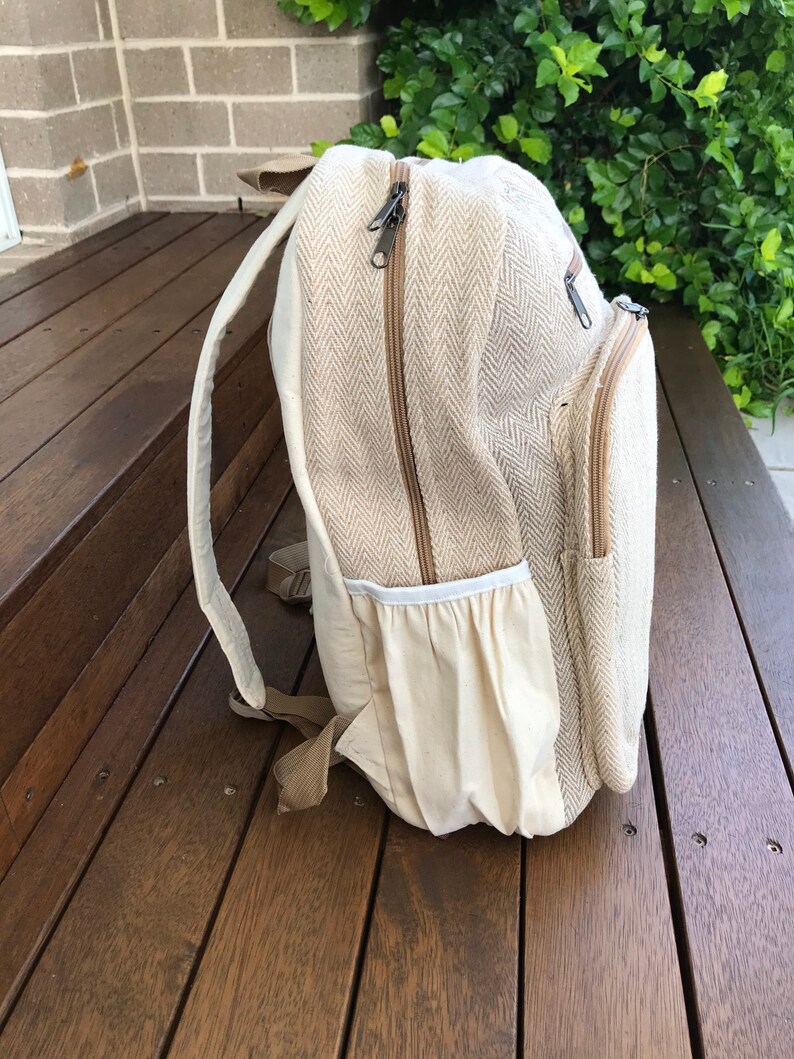 Hemp Backpack Hemp Bag Backpack Hemp Handmade Hemp Bag Hemp - Etsy
