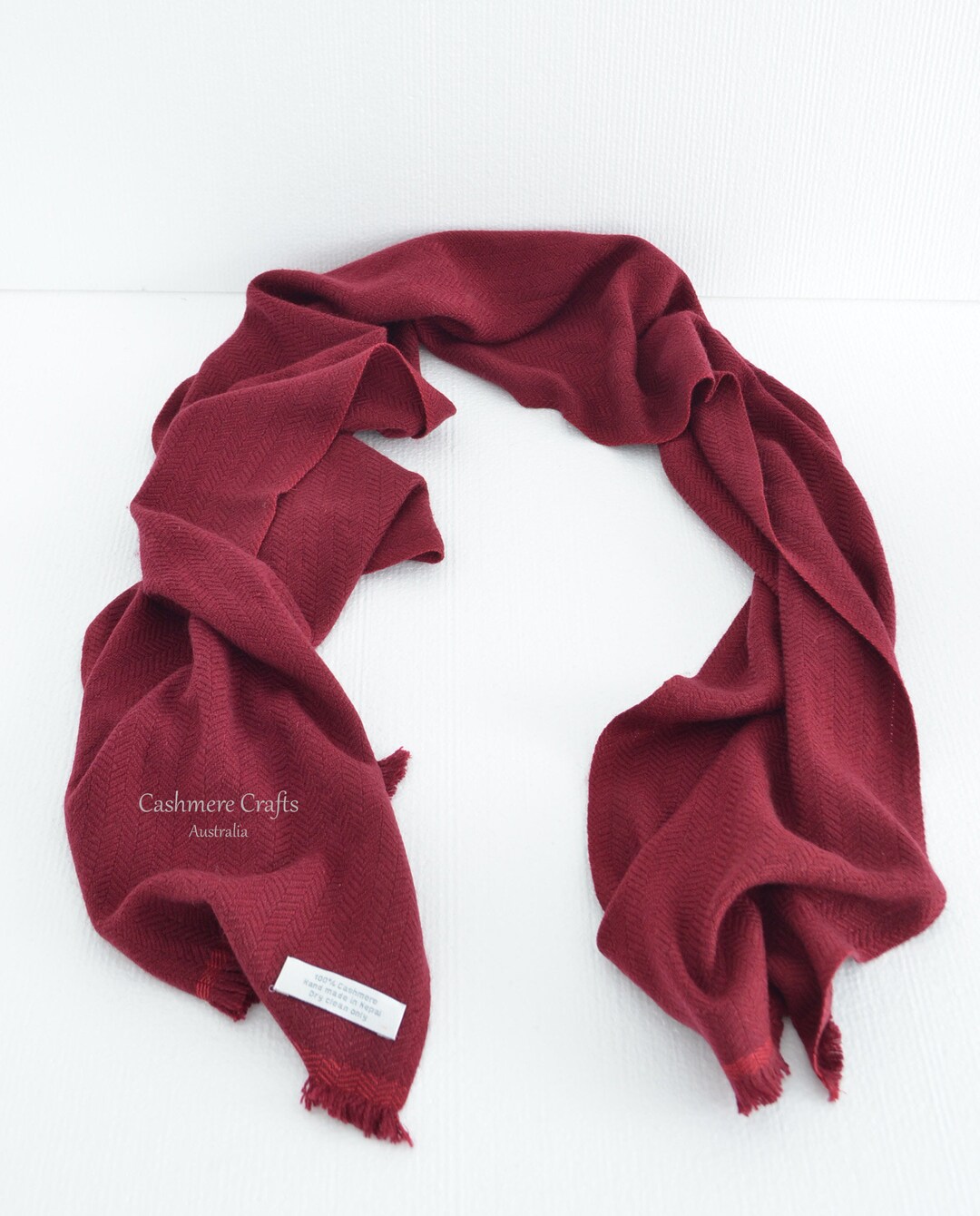 Maroon Men's Cashmere Muffler Scarfs Gents Cashmere for - Etsy