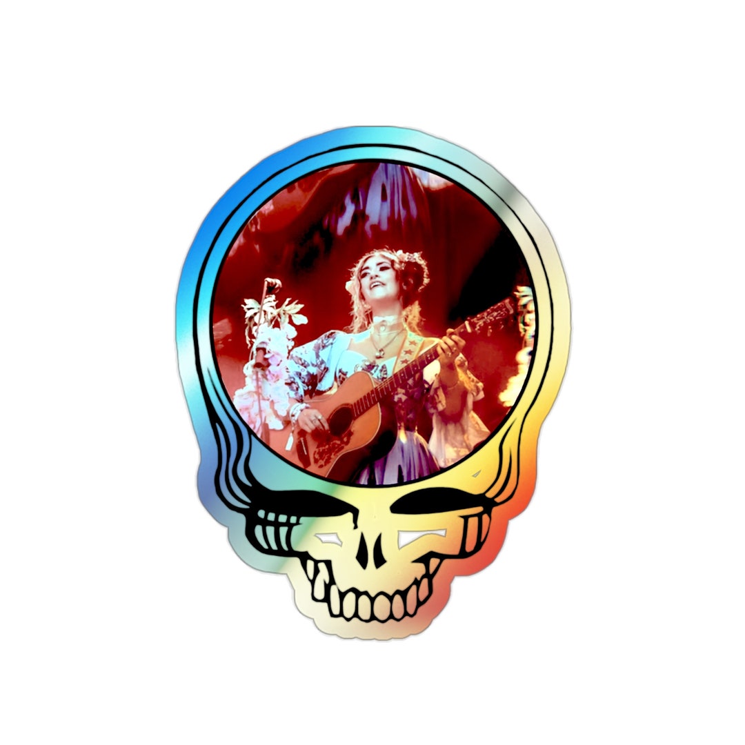 Holographic Sierra Ferrel Live Stealie Sticker - Etsy